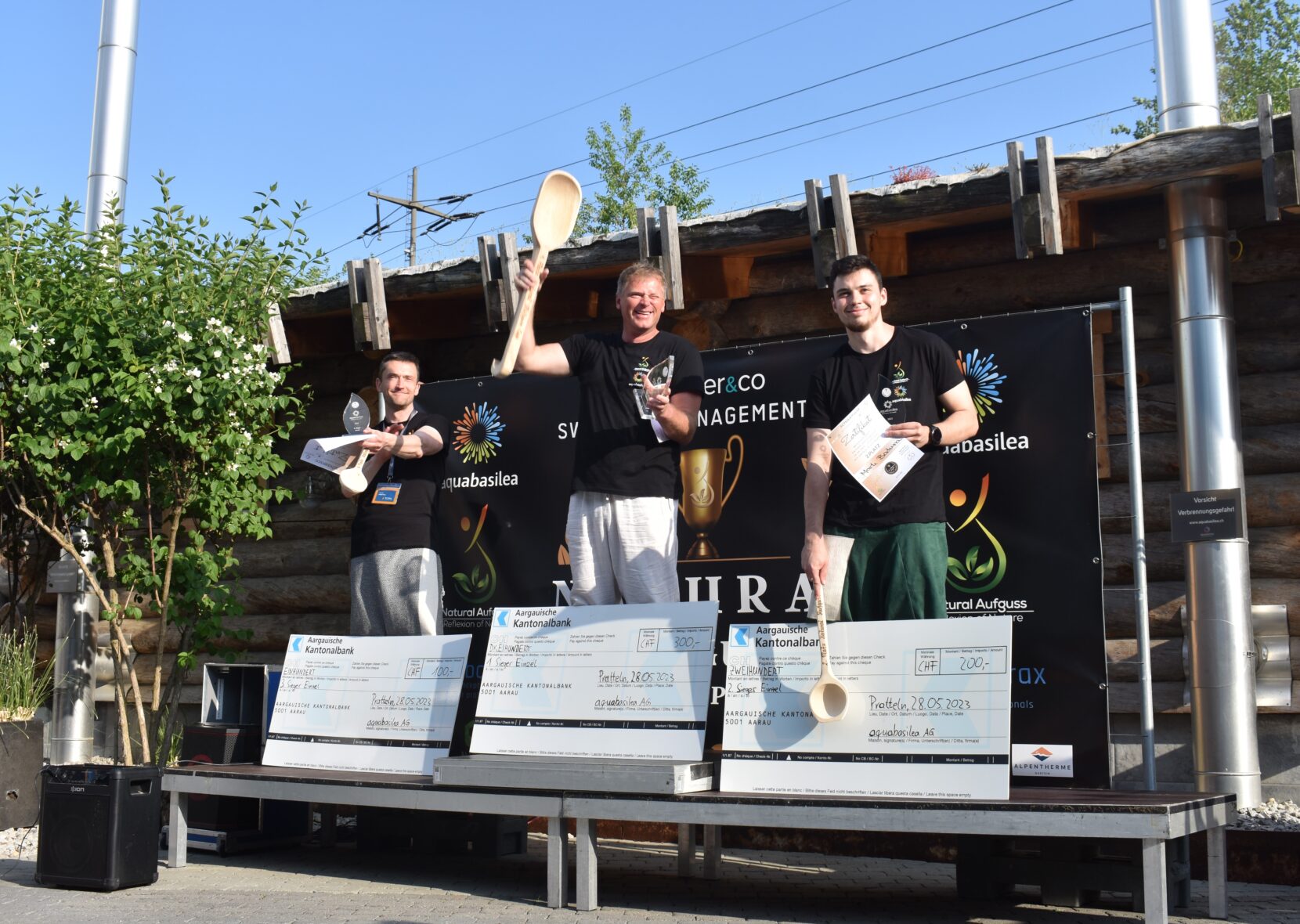 Natural Aufguss Cup 2023 aquabasilea – Schweizer Sauna-Bund